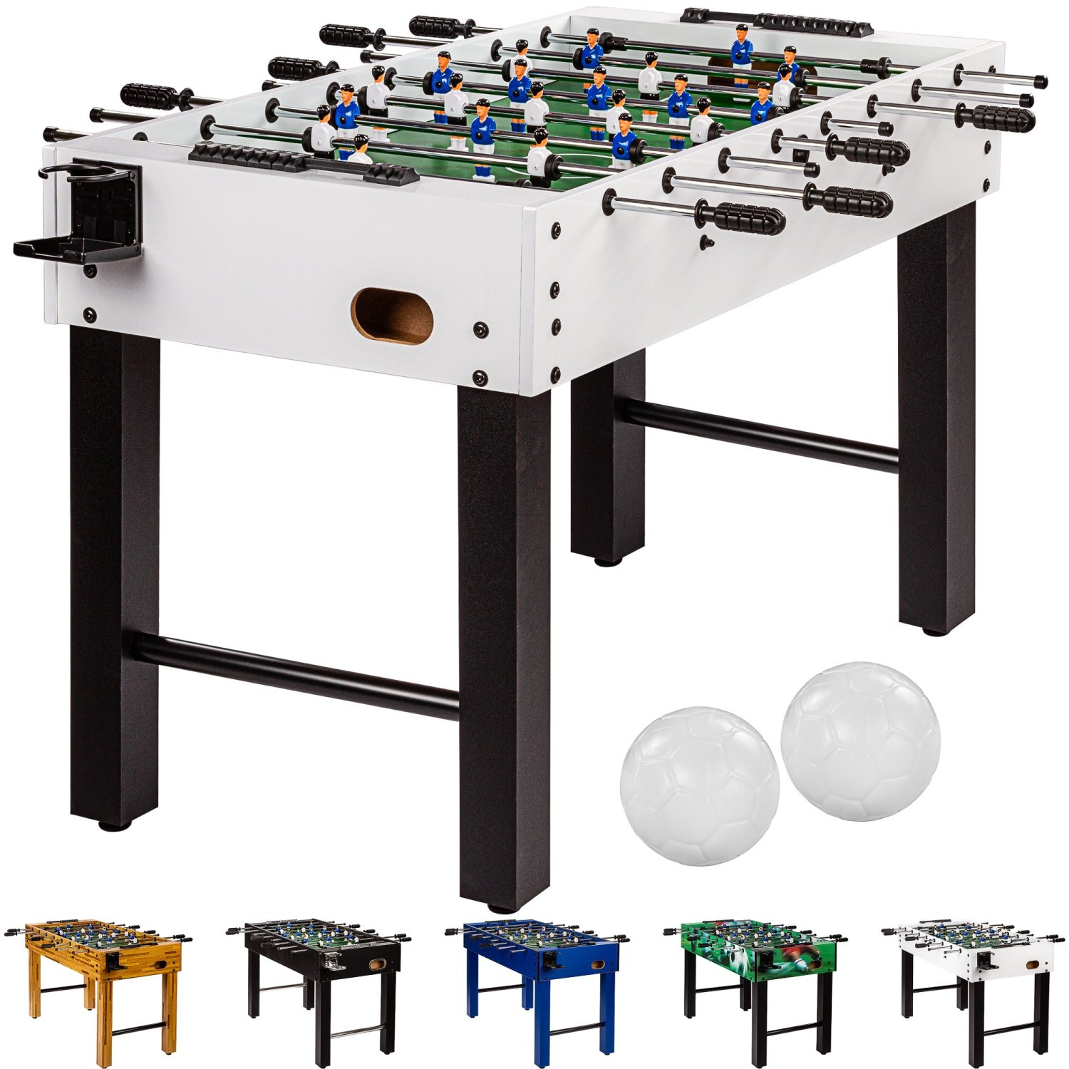 BIAŁY STÓŁ PIŁKARSKI TRAMBAMBULA GRA PIŁKARZYKI Biały | Sporty ...